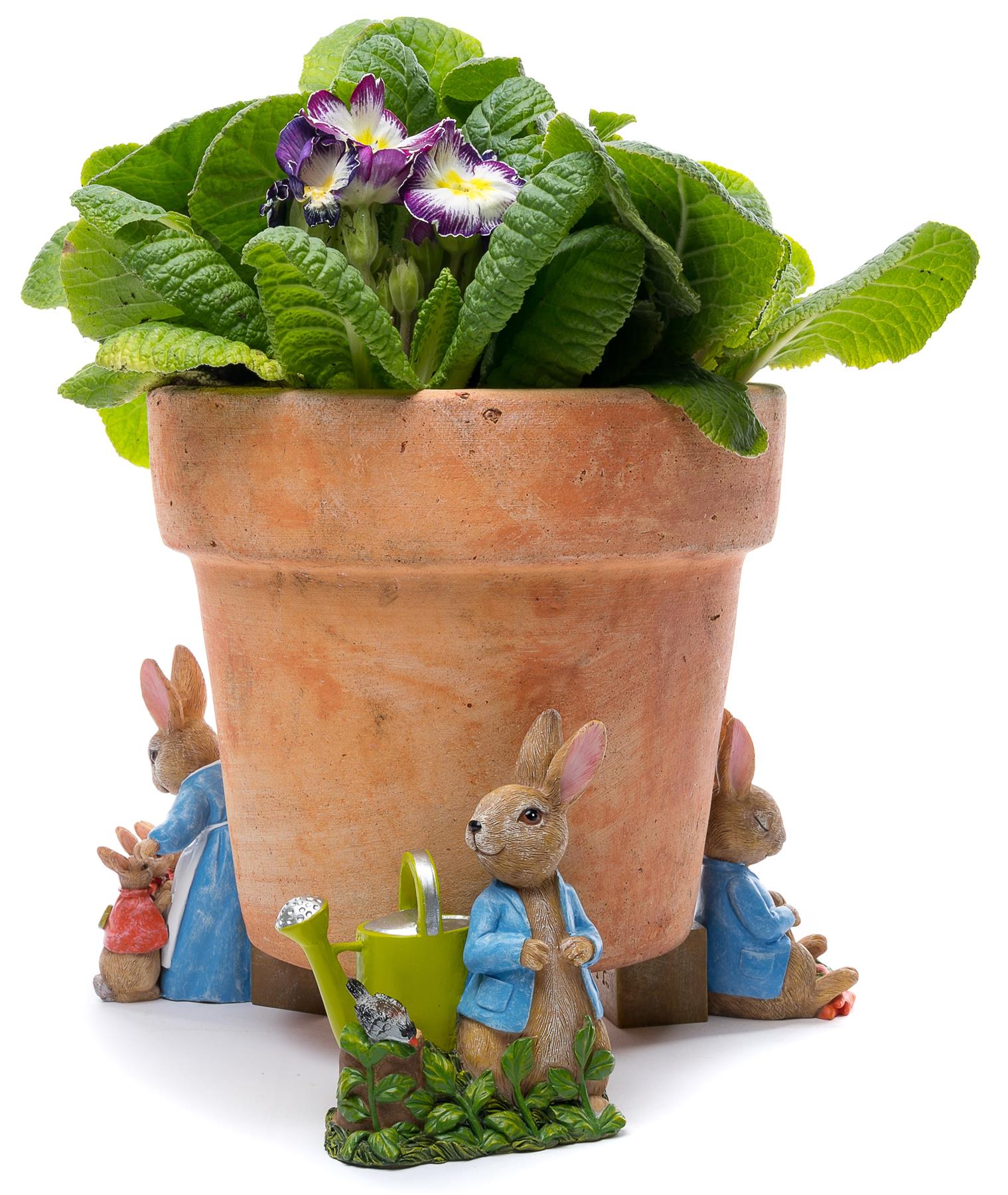 Beatrix Potter Peter Rabbit Plant Pot Feet – Set of 3 – Peter Sleeping ...