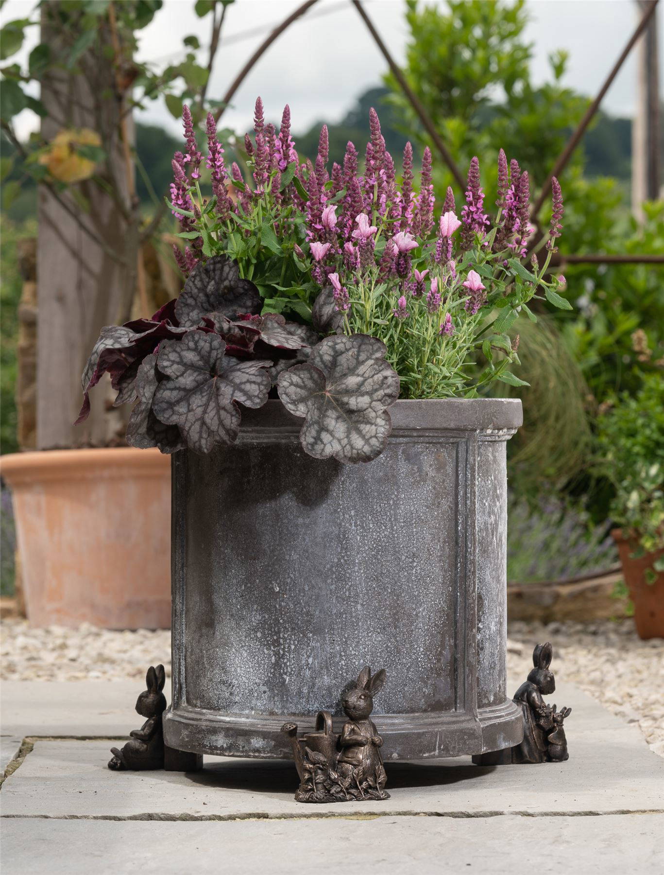 Beatrix Potter Peter Rabbit Plant Pot Feet ? Set Of 3 ? Peter Sleeping ...