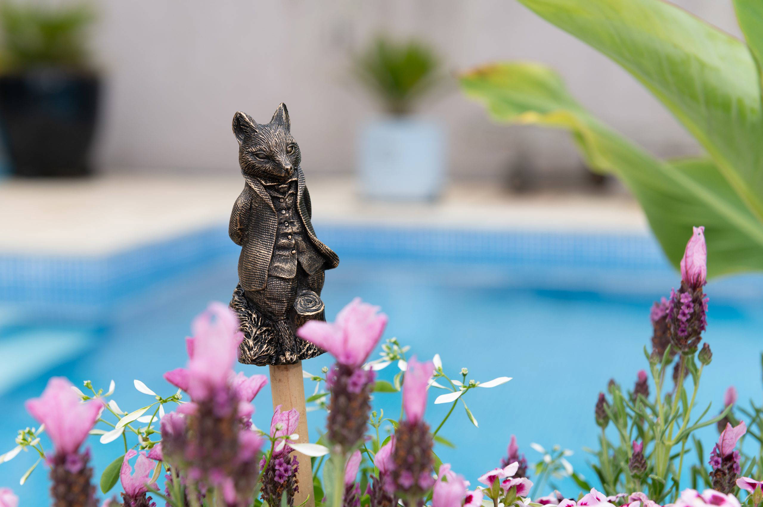 Beatrix Potter Set of 5 Cane or Stake Toppers Peter Rabbit, Jeremy ...