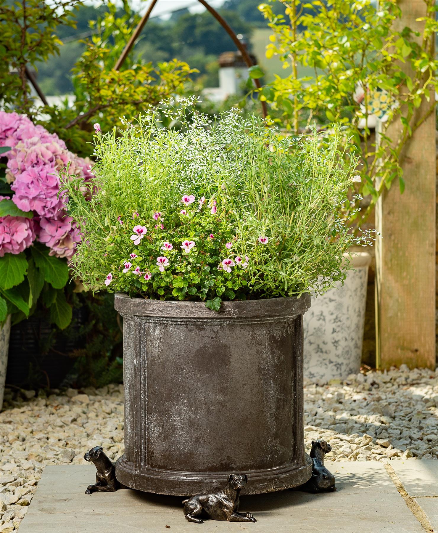 Boxer Dog Plant Pot Feet – Set of 3 – Jardinopia Ltd