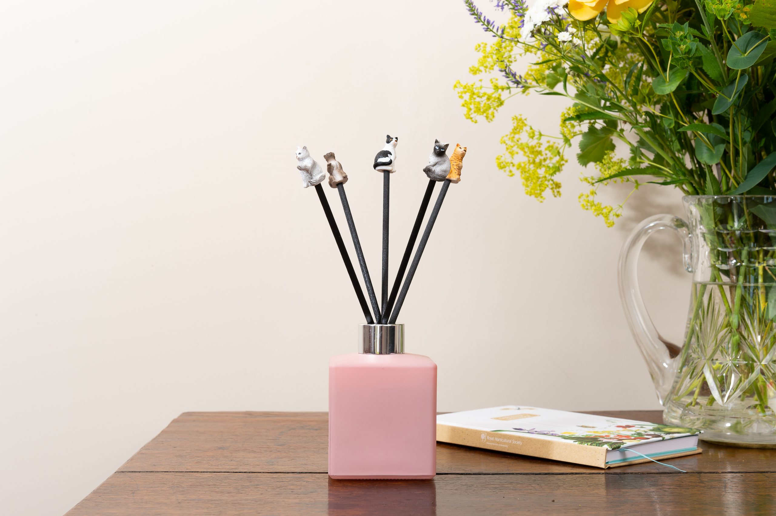 Cats Diffuser Decor Reed Diffuser Decoration – Set of 5 - Jardinopia Ltd