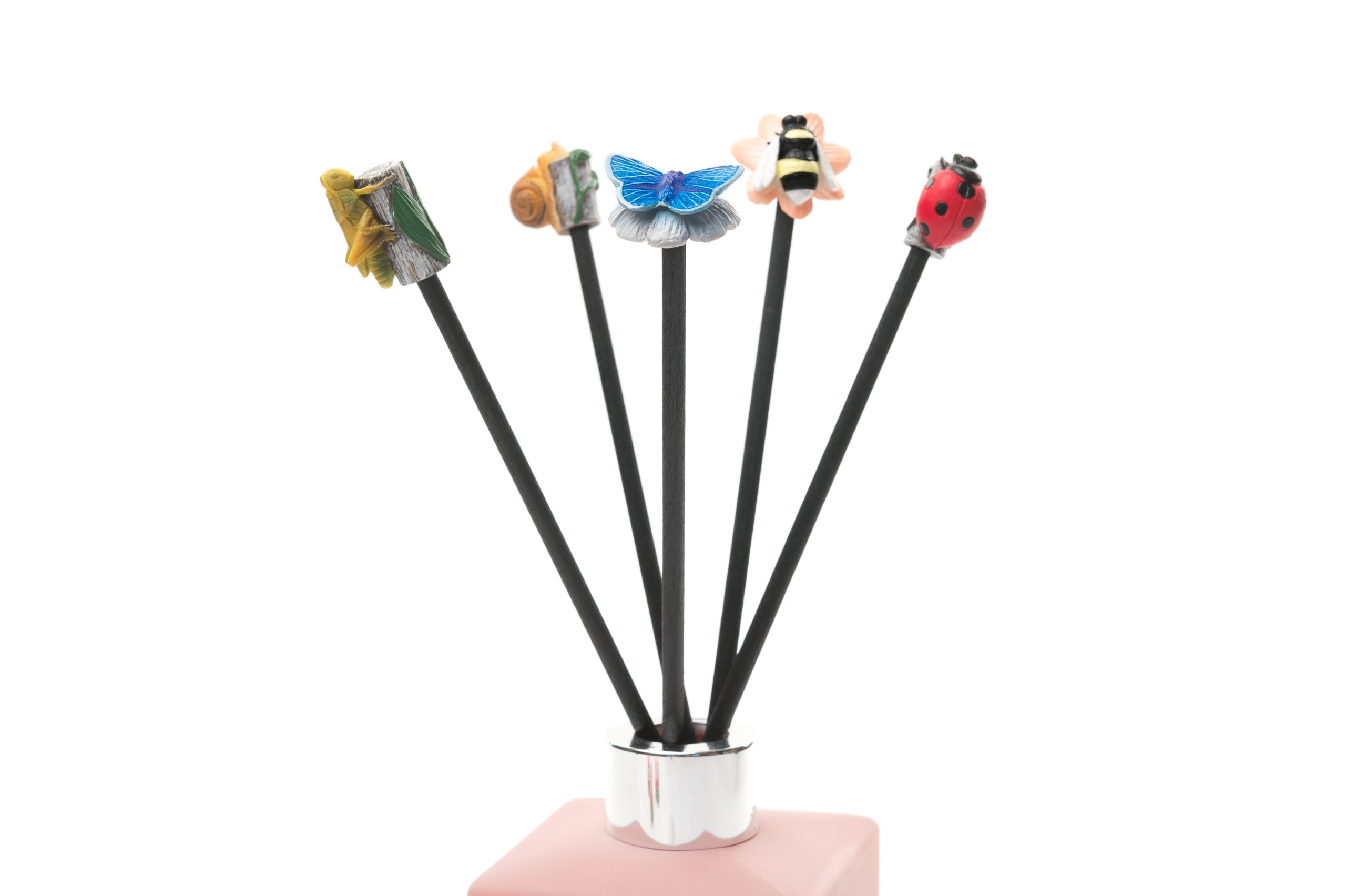 Insects Diffuser Decor Reed Diffuser Decoration – Set of 5 – Jardinopia Ltd