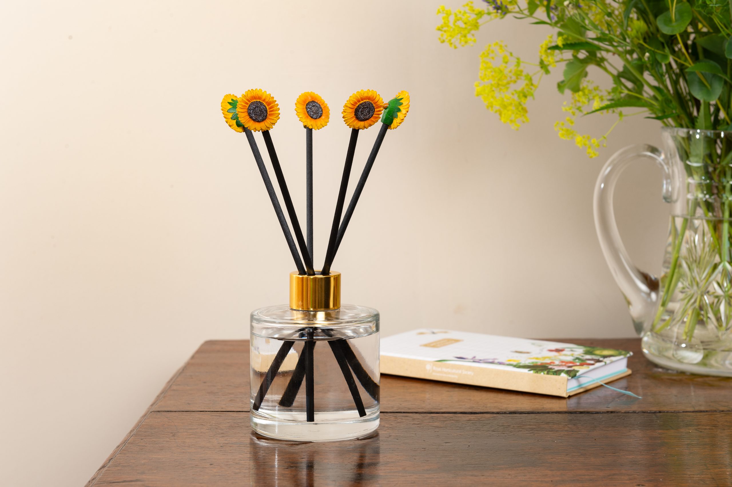 Sunflower Diffuser Decor Reed Diffuser Decoration – Set of 5 – Jardinopia Ltd